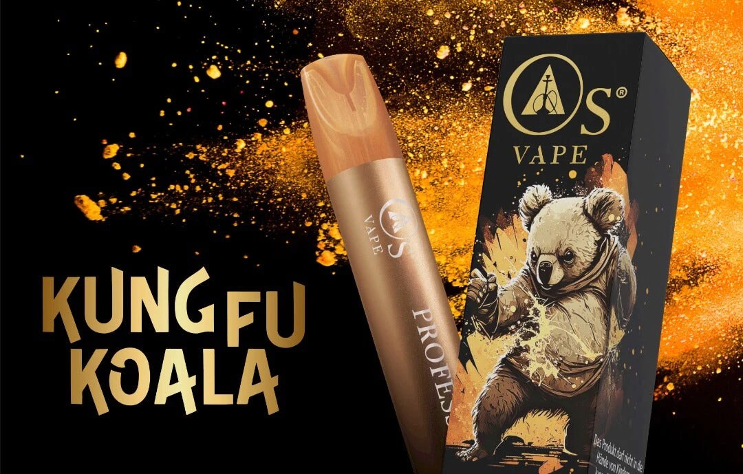 OS E-Shisha Vape 750 - Kung Fu Koala günstig | Hookahaus Großhandel